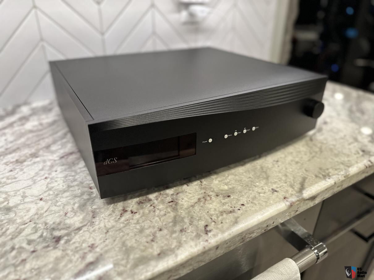 Like New dCS Rossini APEX DAC, Streamer, Preamp - Black Finish Photo ...