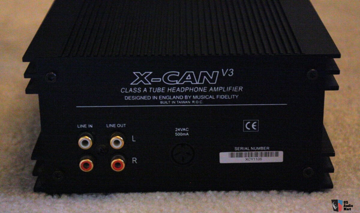 musical fidelity x-can v3 Tube Headphone Amplifier Photo #4728142 - US ...