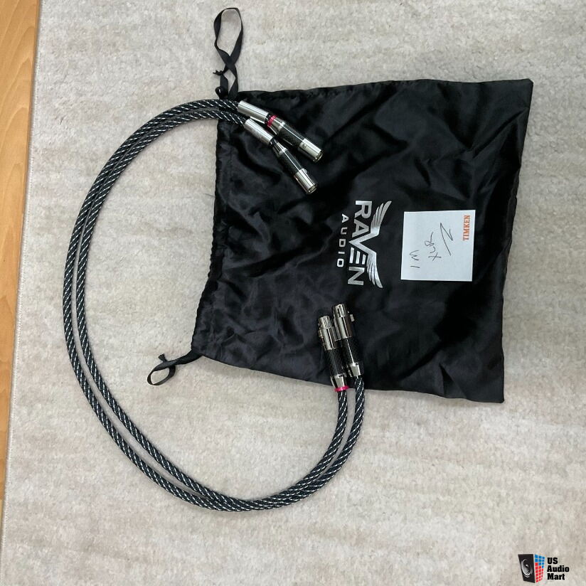 Soniquil RCA Interconnect Cables by Raven Audio 2 Meter Free Shipping ...
