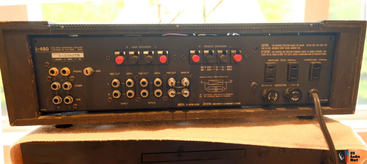 Luxman L-480 amplifier Photo #4729338 - US Audio Mart