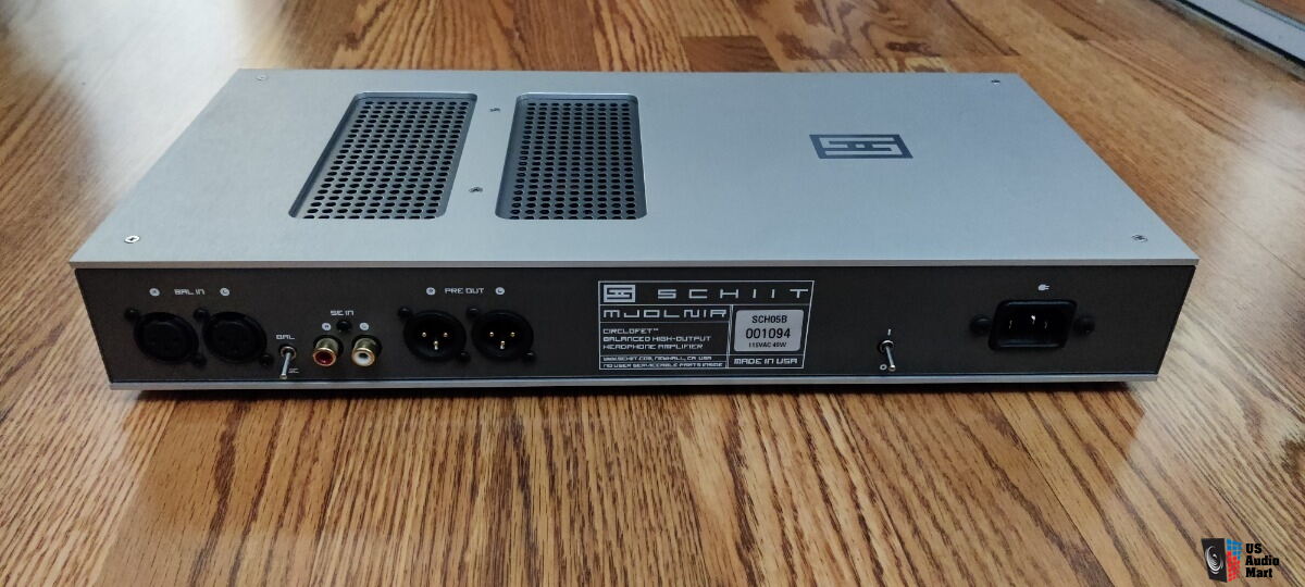 Price drop!! Rare!! Schiit Mjolnir 1 - Silver Photo #4730075 - US Audio ...
