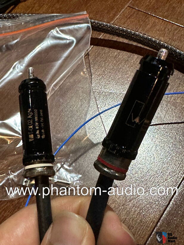 Glanz MH-1200S Wired with Analog Magik Pure Silver RCA