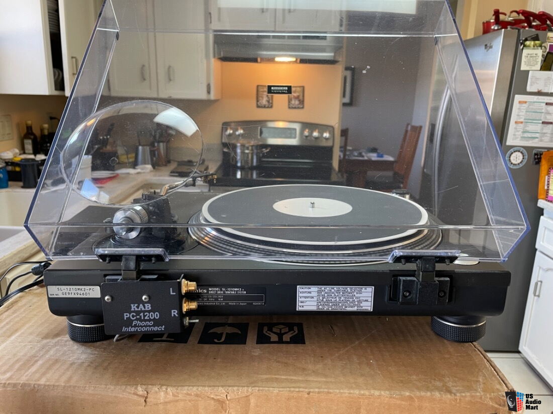 Technics sl1210 mi2, ( black sl1200) KAB mods For Sale - US Audio Mart
