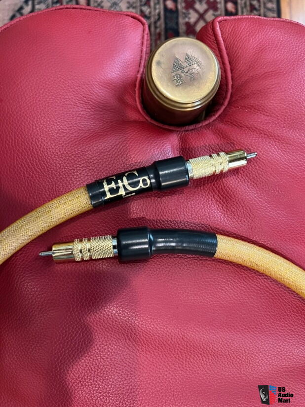 Elco UDC-S Ultimate Digital Gold Plated Silver digital cable 1 meter ...