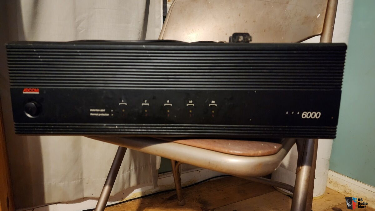 Adcom GFA 6000 5-Channel Power Amplifier For Sale - UK Audio Mart