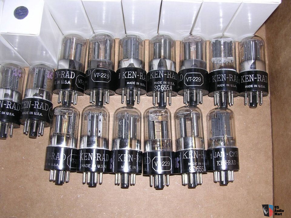 KEN-RAD 6SL7 GT [ VT229 ] "Cryo-Treated" vintage NOS tubes! Photo ...