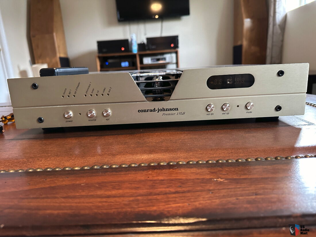 Conrad Johnson Premier 17LS-One Tube Line Stage Preamp For Sale ...