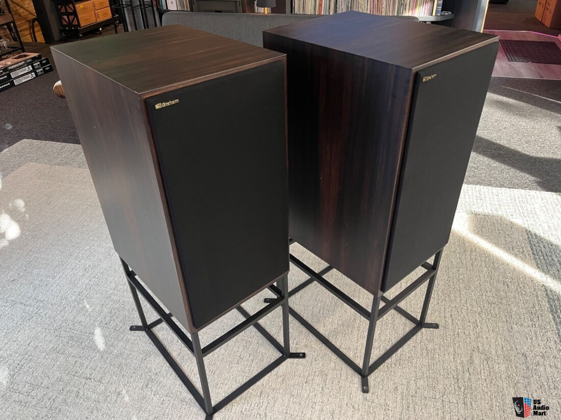 Graham Audio LS5/5 speakers in Ebony with stands Photo #4734440 - US ...