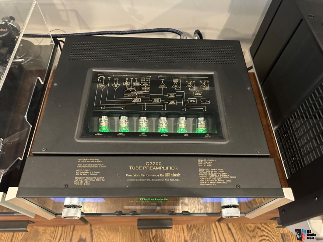 McIntosh mc2700 tube preamp less than a year old Photo #4735120 - US ...