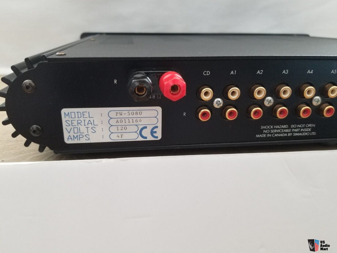 SimAudio Celeste i-5080 integrated amplifier Photo #4735900 - US Audio Mart