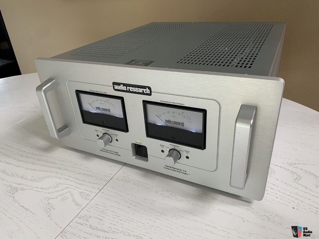 Audio Research Reference 75SE Stereo Tube Power Amplifier; Ref 75 SE ...