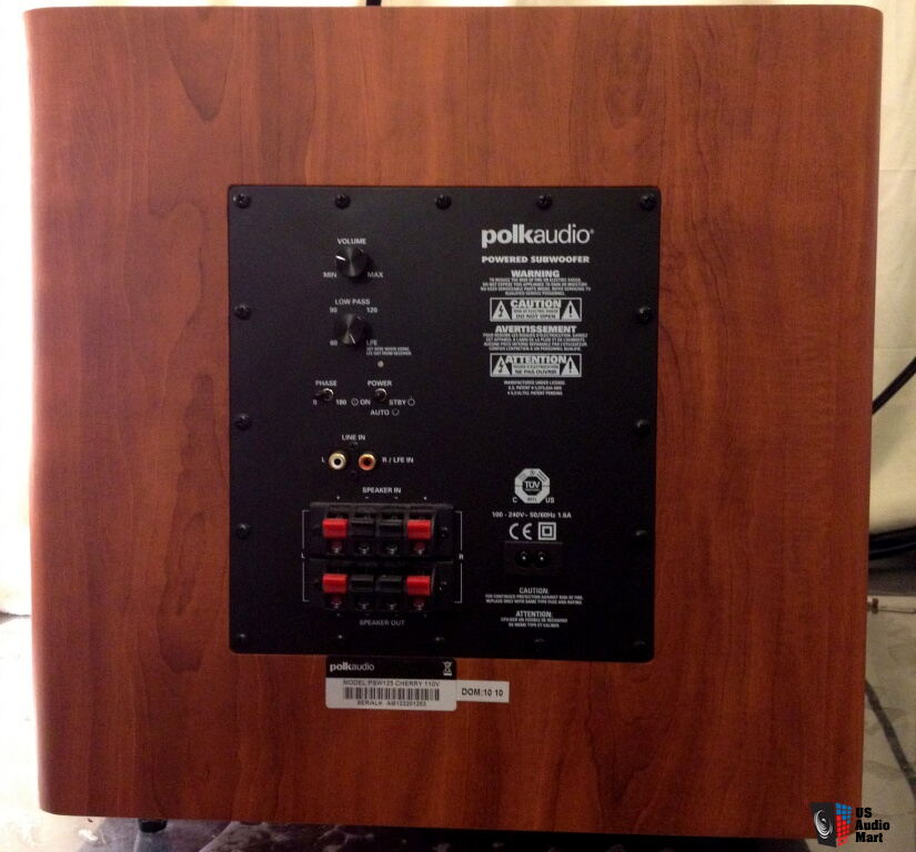 Polk PSW 125 Subwoofer Photo #473635 - US Audio Mart
