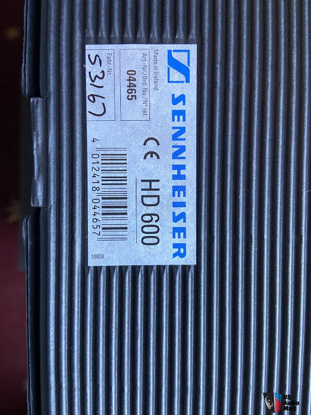 OG Sennheiser HD600 Photo #4736657 - US Audio Mart