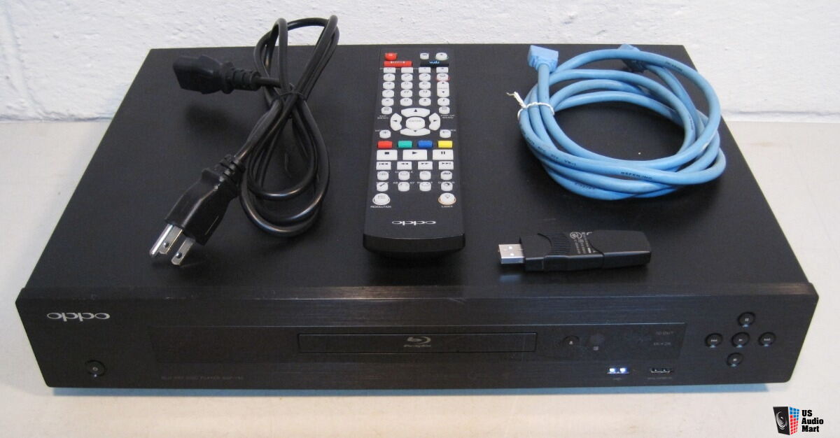 OPPO BDP-103 Blu-ray disc w/remote & WIFI adapter Photo #4736798 - US ...