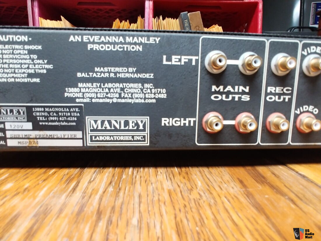 Manley Shrimp Preamp -- Beautiful! Photo #4737210 - US Audio Mart