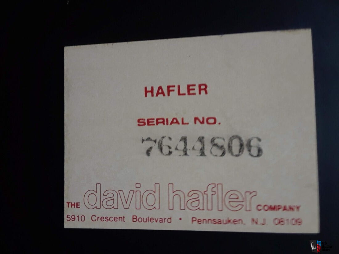 2 Hafler DH - 500 #1 Photo #4737561 - US Audio Mart