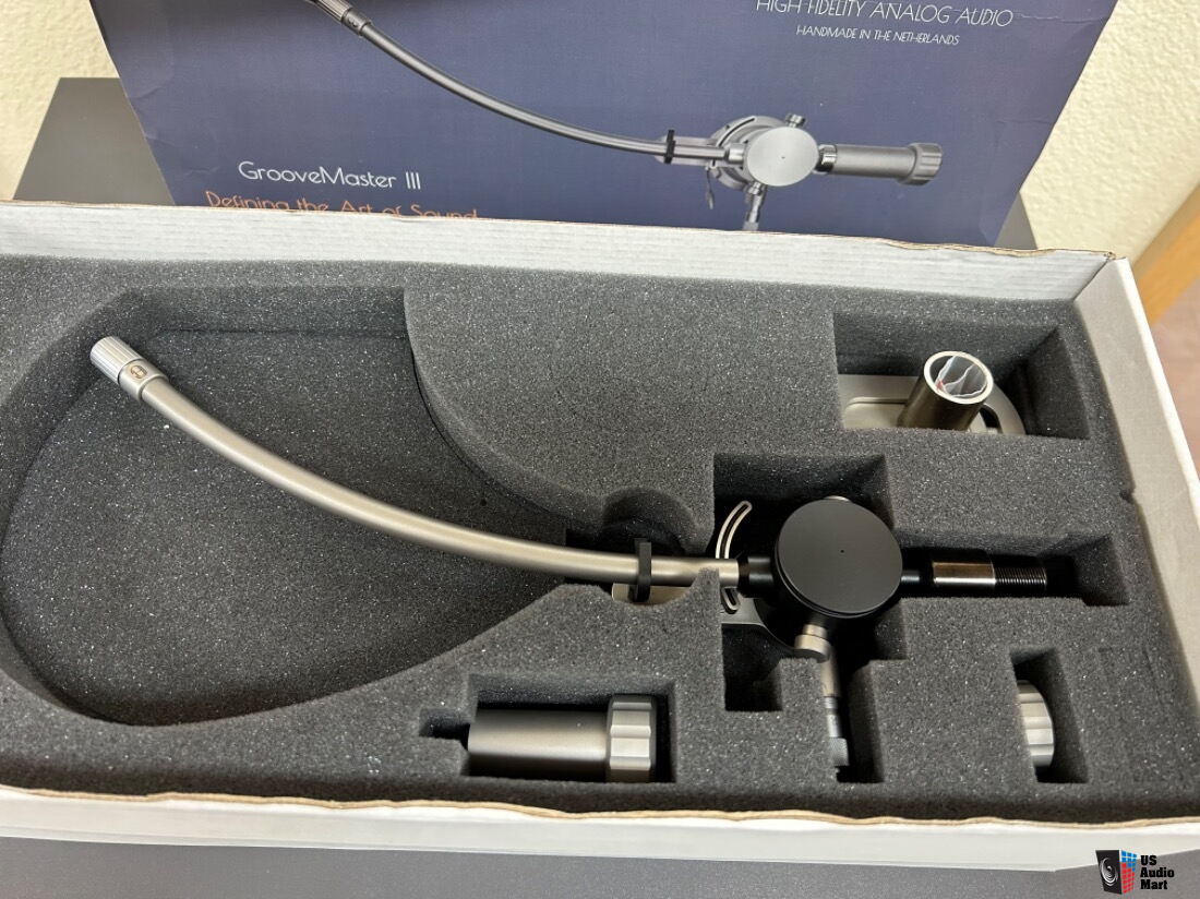 Groovemaster III tonearm - 12" Banana w sliding base Photo #4738711 ...