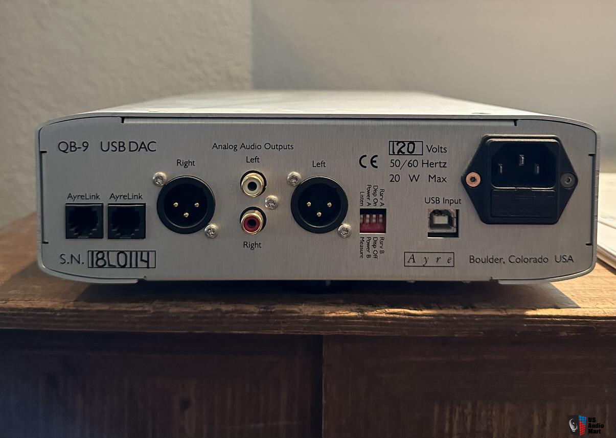 Ayre Acoustics QB-9 USB DAC 120V Photo #4738877 - US Audio Mart