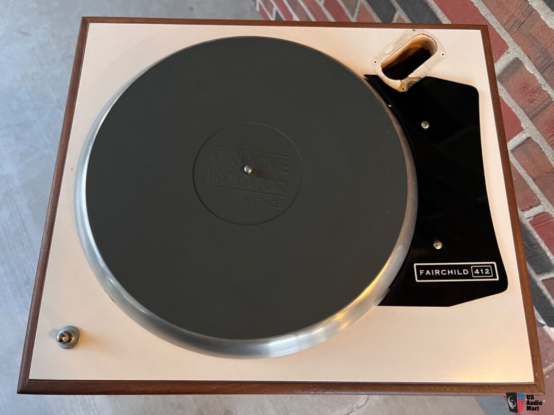 Fairchild 412 Turntable with Custom Fitted Dustcover - SME Photo ...