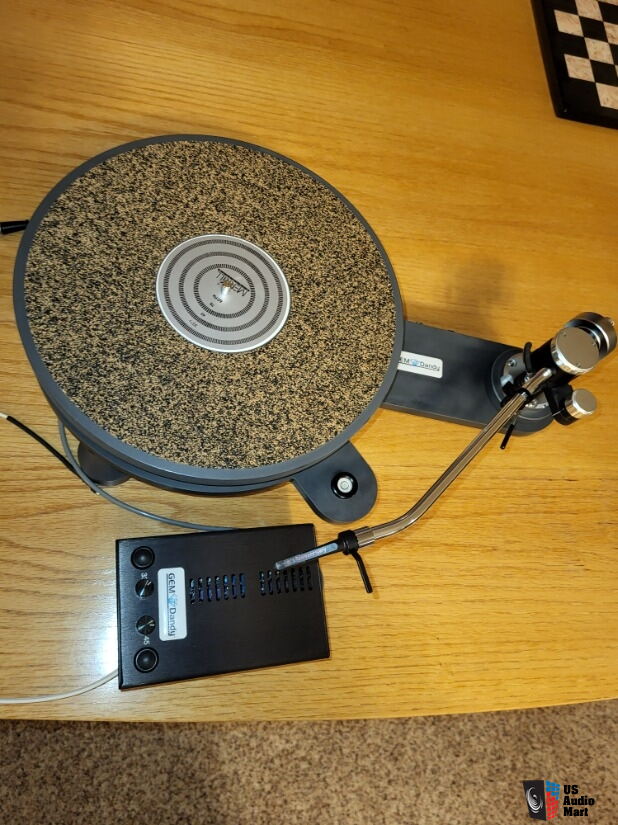 GEM Dandy Polytable Super Turntable Jelco 850L 12inch arm Digital speed ...