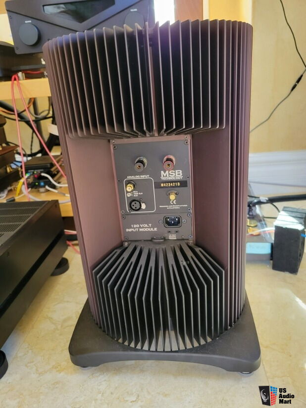 Reduced Price: MSB M204 MonoBlock PowerAmps - with new MSB Viton ...