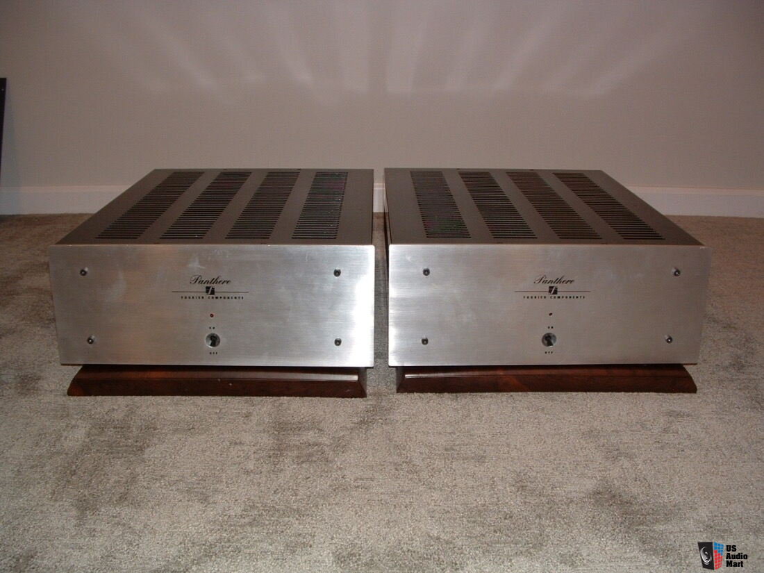 Fourier Components Panthere Mk 2 OTL Amplifiers - Rare 200 W/Chanel ...