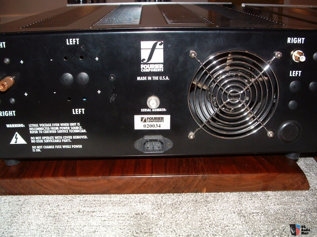 Fourier Components Panthere Mk 2 OTL Monoblock Amplifiers - Rare 200 W ...