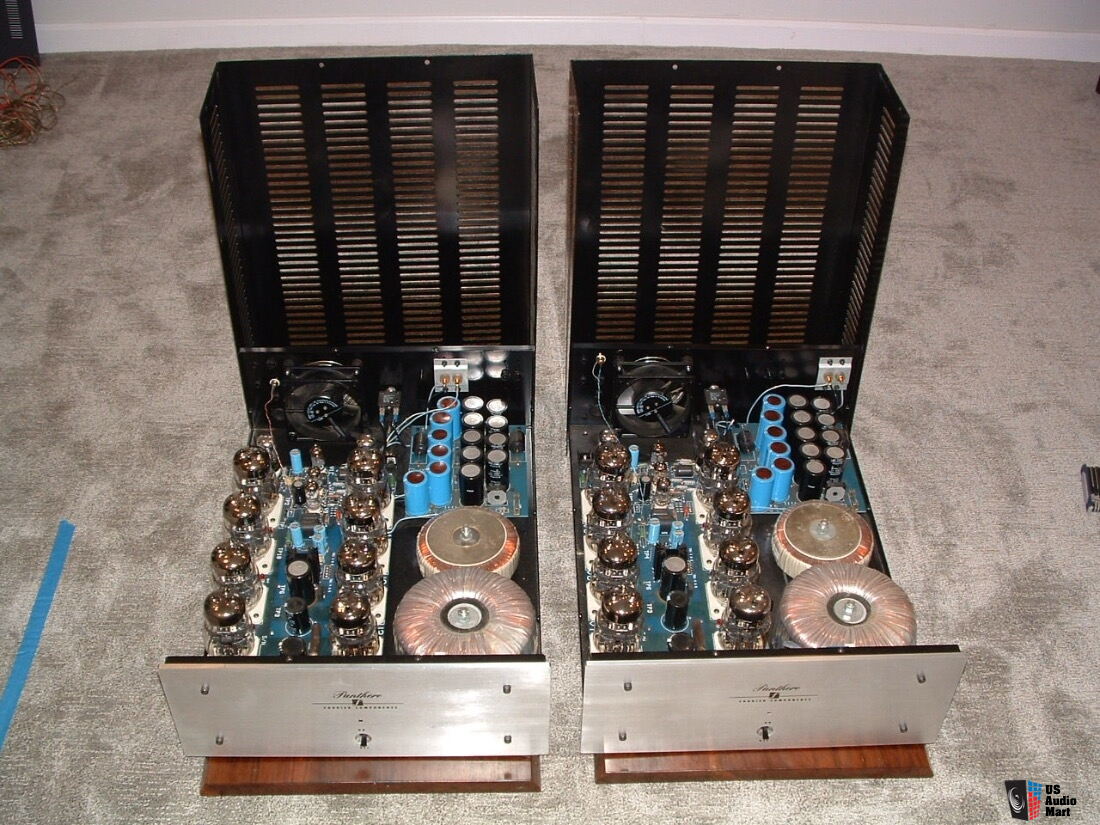 Fourier Components Panthere Mk 2 OTL Monoblock Amplifiers - Rare 200 W ...