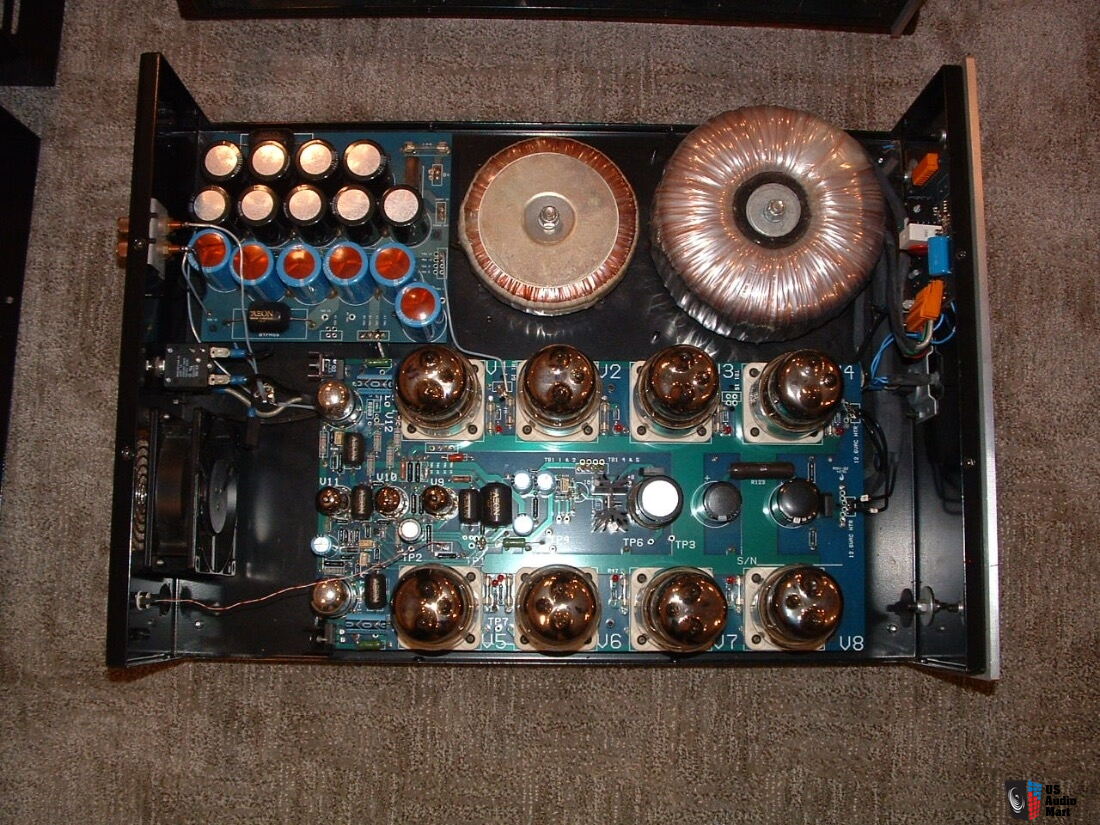 Fourier Components Panthere Mk 2 OTL Amplifiers - Rare 200 W/Chanel ...