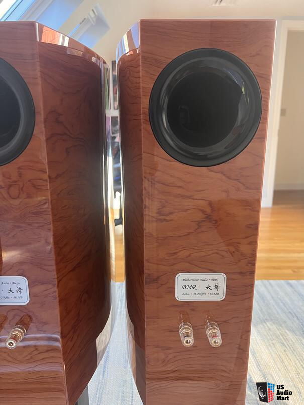 Philharmonic BMR Walnut Burl Monitor Speaker (Pair) Photo #4743099 - US ...