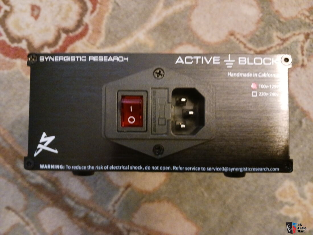 Synergistic Ground Block w/ 10' SG Power Cordition; Near Mint Photo ...