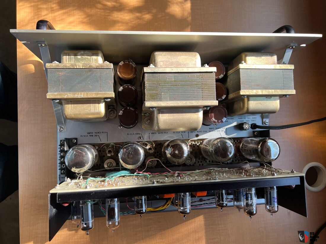 Audio Research D76A with Winged "C" 6550 Output Tubes and rebuilt power ...