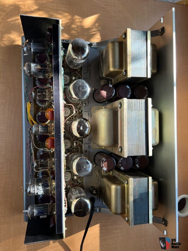 Audio Research D76A with Winged "C" 6550 Output Tubes and rebuilt power ...