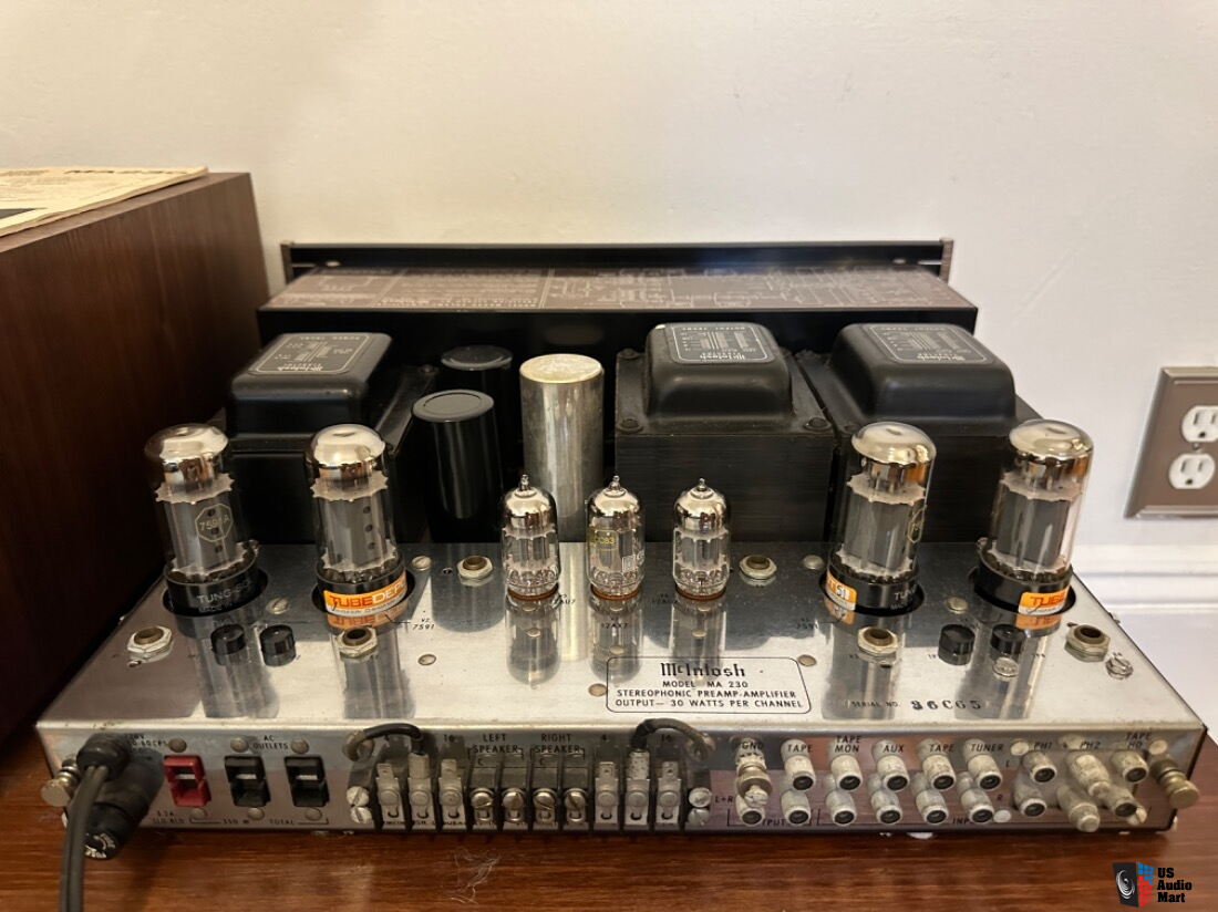 McIntosh MA230 Receiver & McIntosh MR67 Tuner Photo #4744161 - US Audio ...
