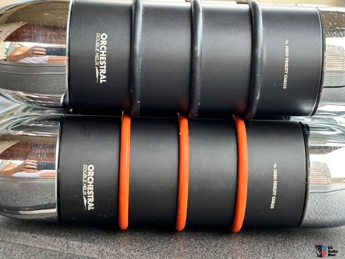 High Fidelity Cables Orchestral Double Helix Signature XLR cables ...