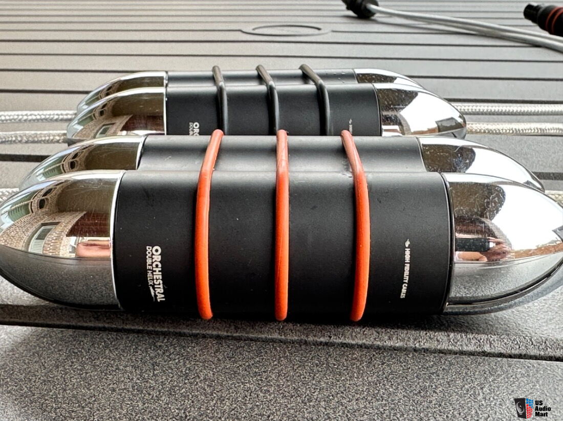 High Fidelity Cables Orchestral Double Helix Signature XLR cables ...