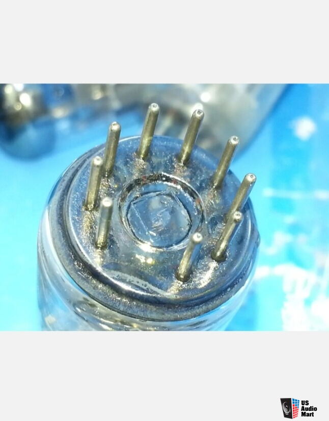 NOS Telefunken 12AX7 ECC83 Smooth Plate Vacuum Tube 1964 Diamond Bottom ...