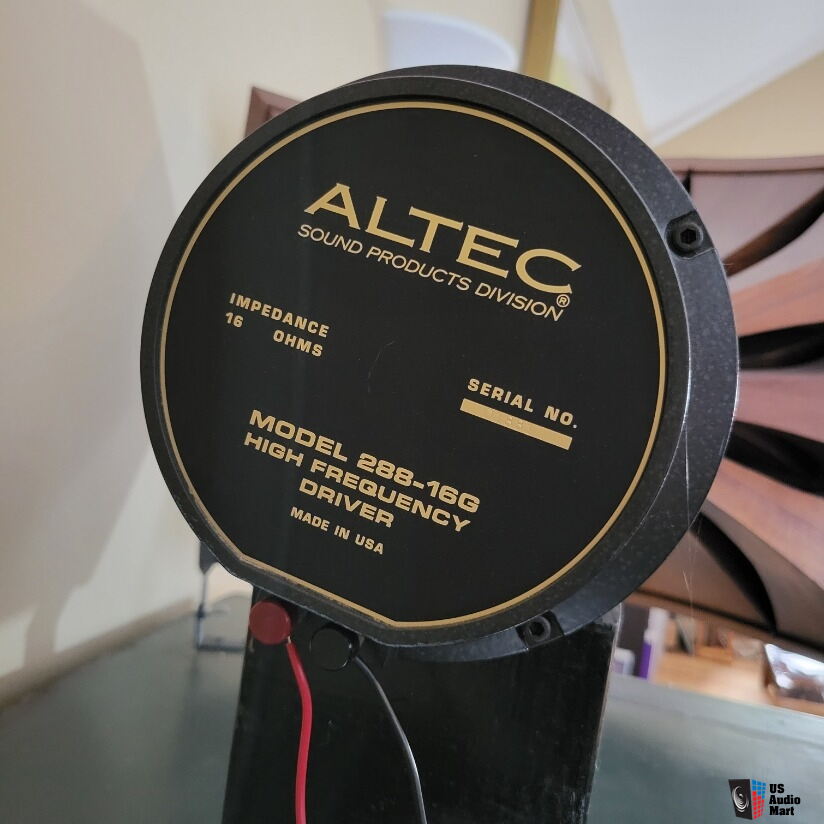 Altec VOT/ WE/ Westrex 2080A 16"/ Altec 1505B Wood Multicell Horn/288 ...