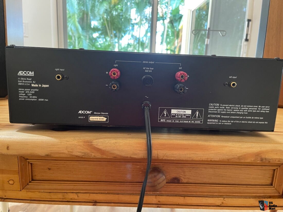 Adcom GFA 5400-125 WPC Photo #4747550 - US Audio Mart