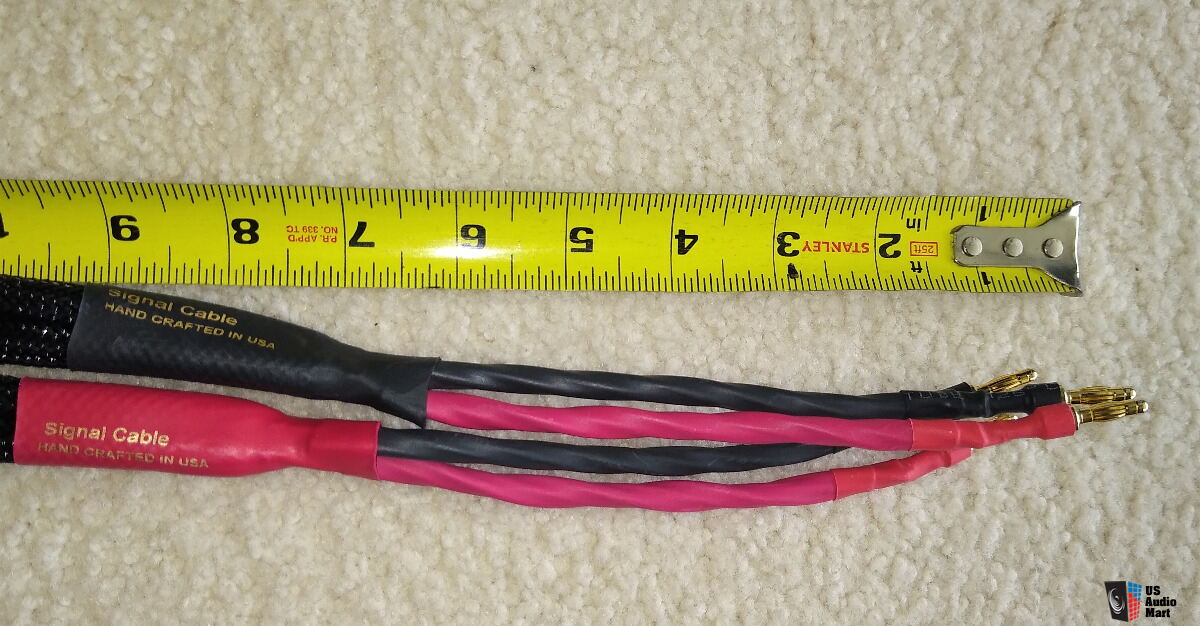 Signal Cable Ultra 9' Speaker Cables Photo #4748083 - US Audio Mart