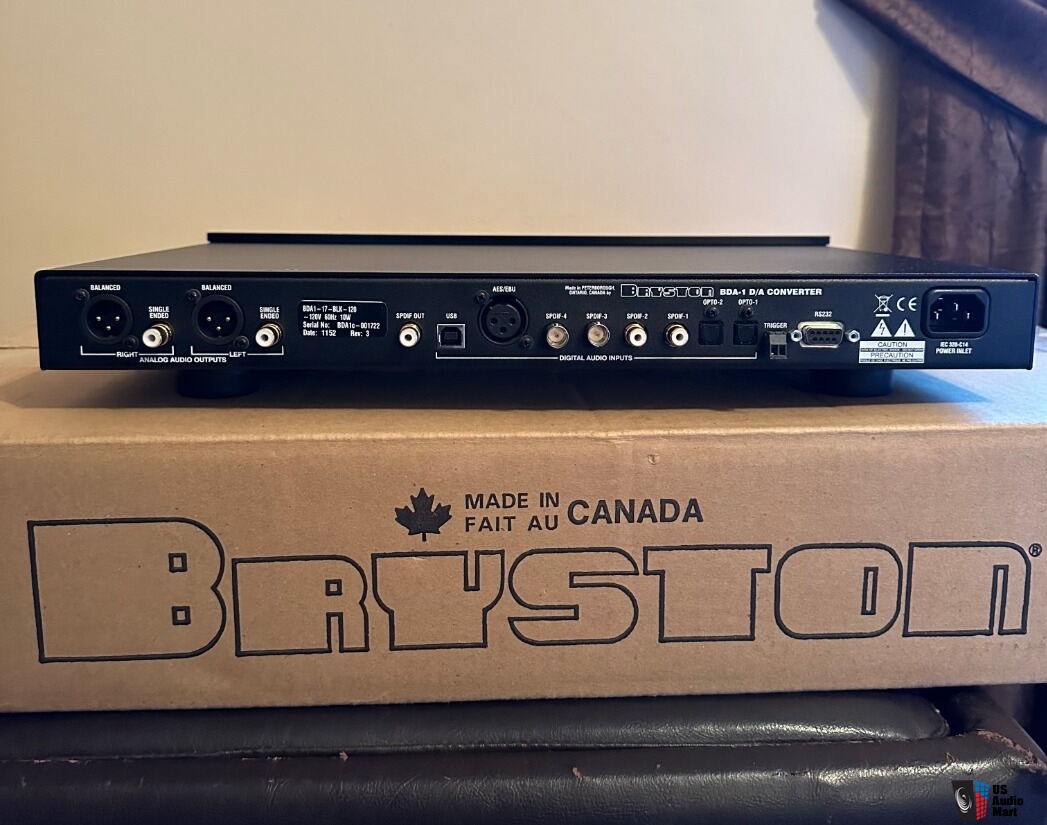 Bryston BDA-1 D/A Converter Photo #4749022 - US Audio Mart