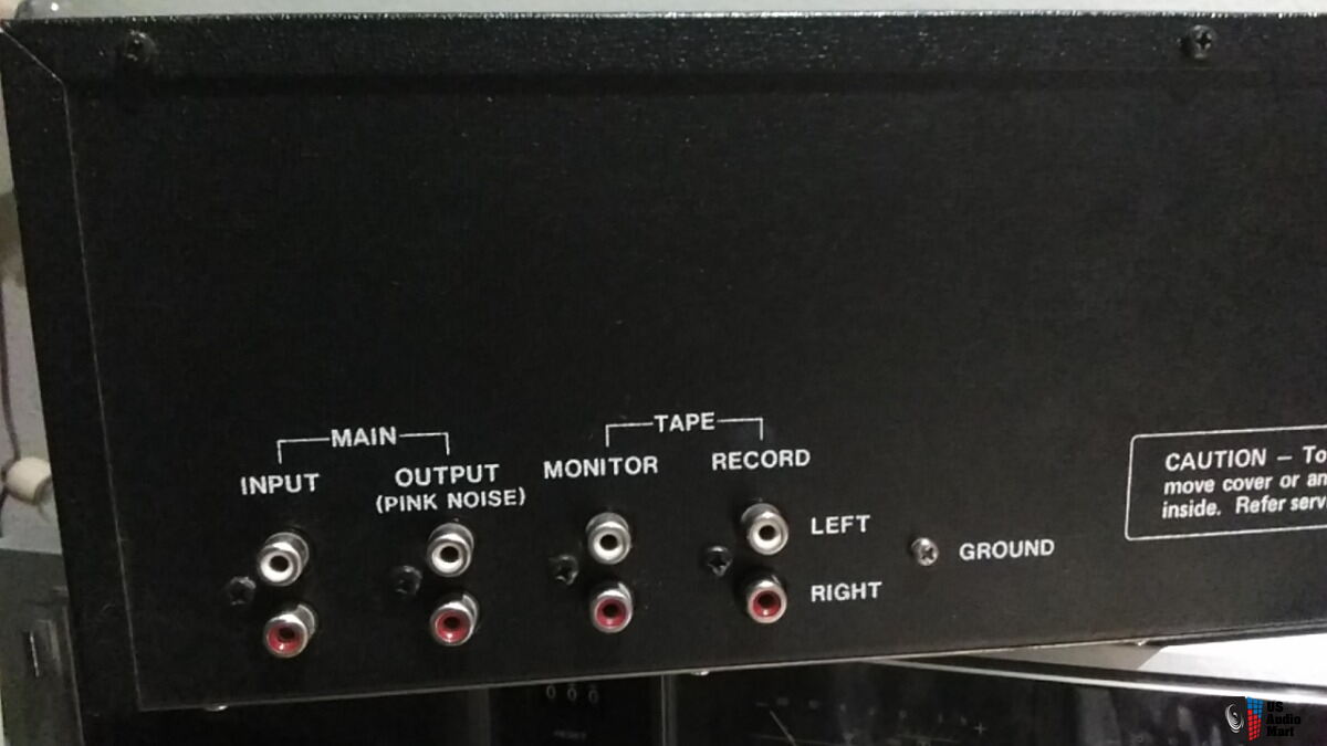AudioSource EQ ONE Series ll spectrum analyzer/pink noice generator ...