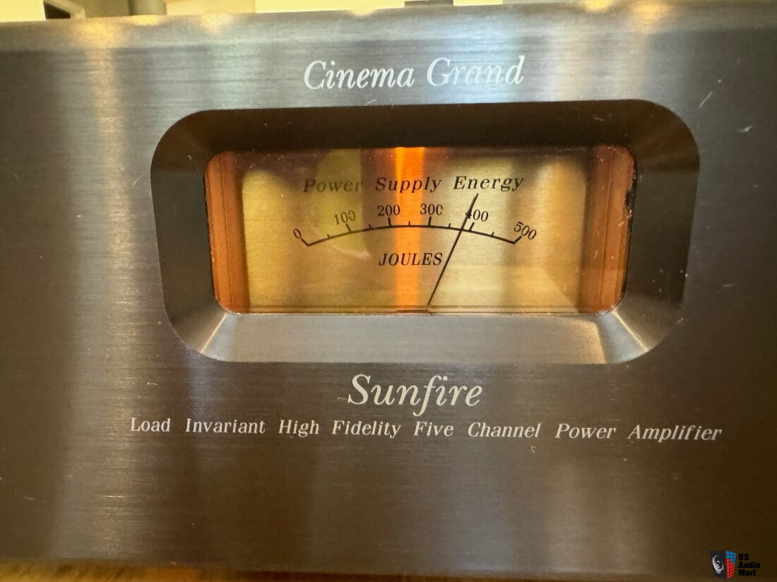 Sunfire Cinema Grand, Std Series 2, 5 channel x 225 watts Photo ...