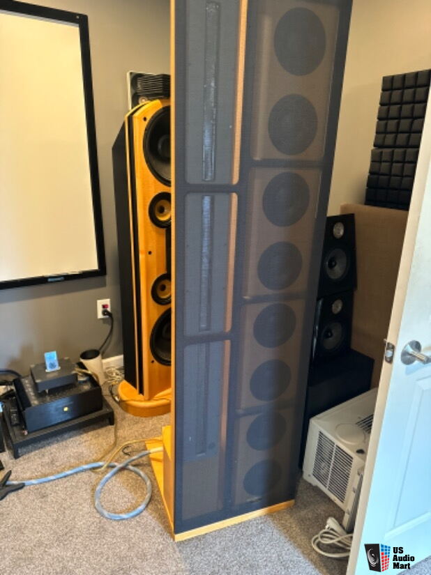 Red rose music(mark levenson) r1 ribbon speakers.$45,000 retail Photo ...