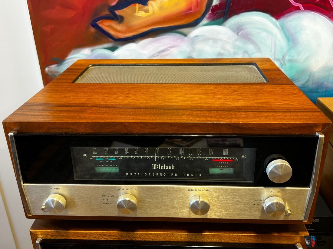 McIntosh, MR71 Tube Tuner - Museum Piece Photo #4757222 - US Audio Mart