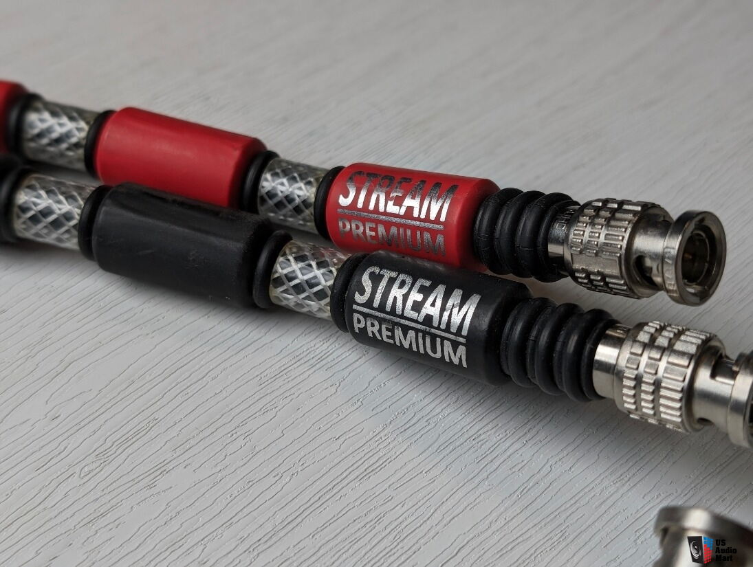 1m WAVE High Fidelity STREAM Premium Dual BNC Cables Photo #4757633 ...