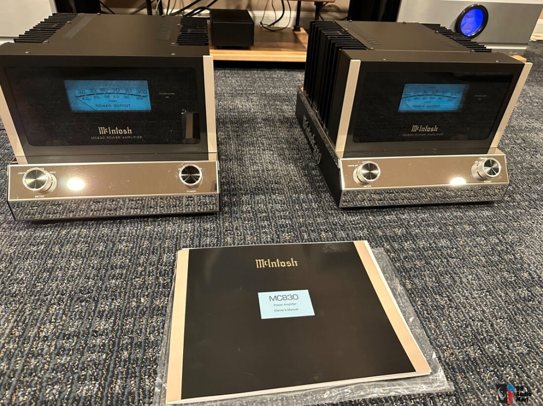 McIntosh Mc830 Monoblocks (pair) Photo #4759683 - US Audio Mart