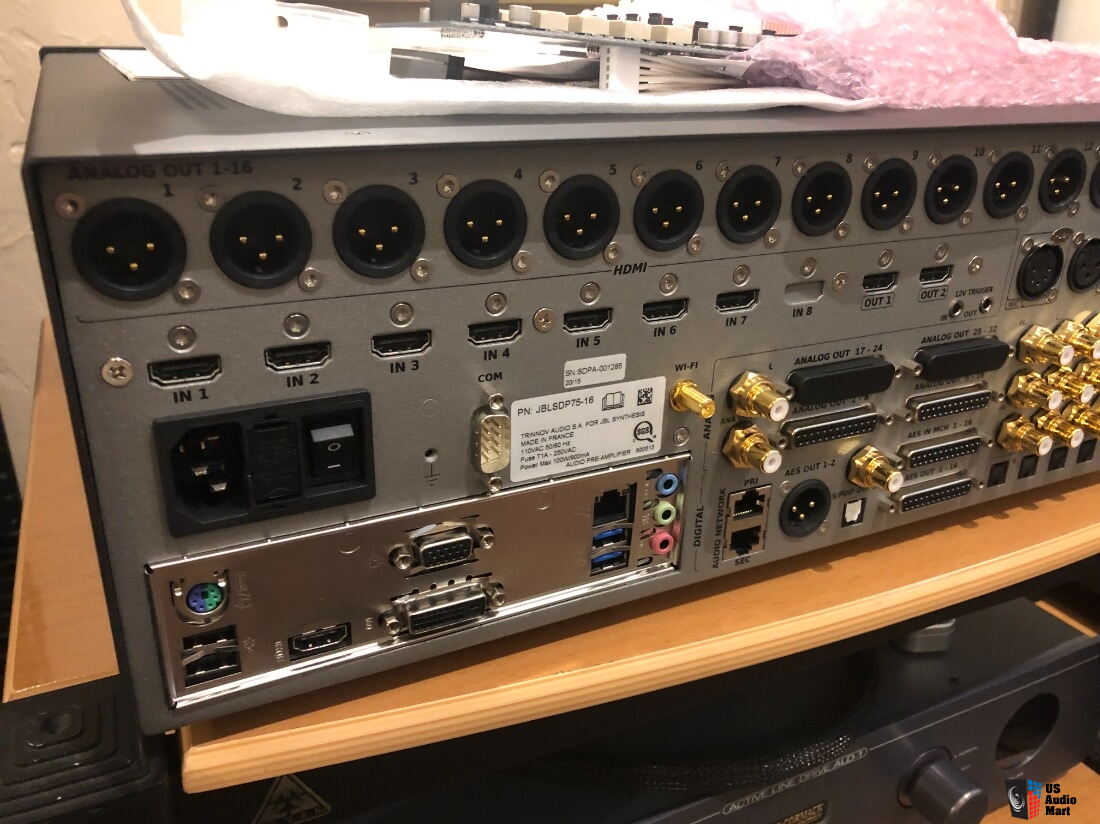 JBL SDP-75 16/24 channel (based Trinnov Altitude 32) from The Dog Photo ...