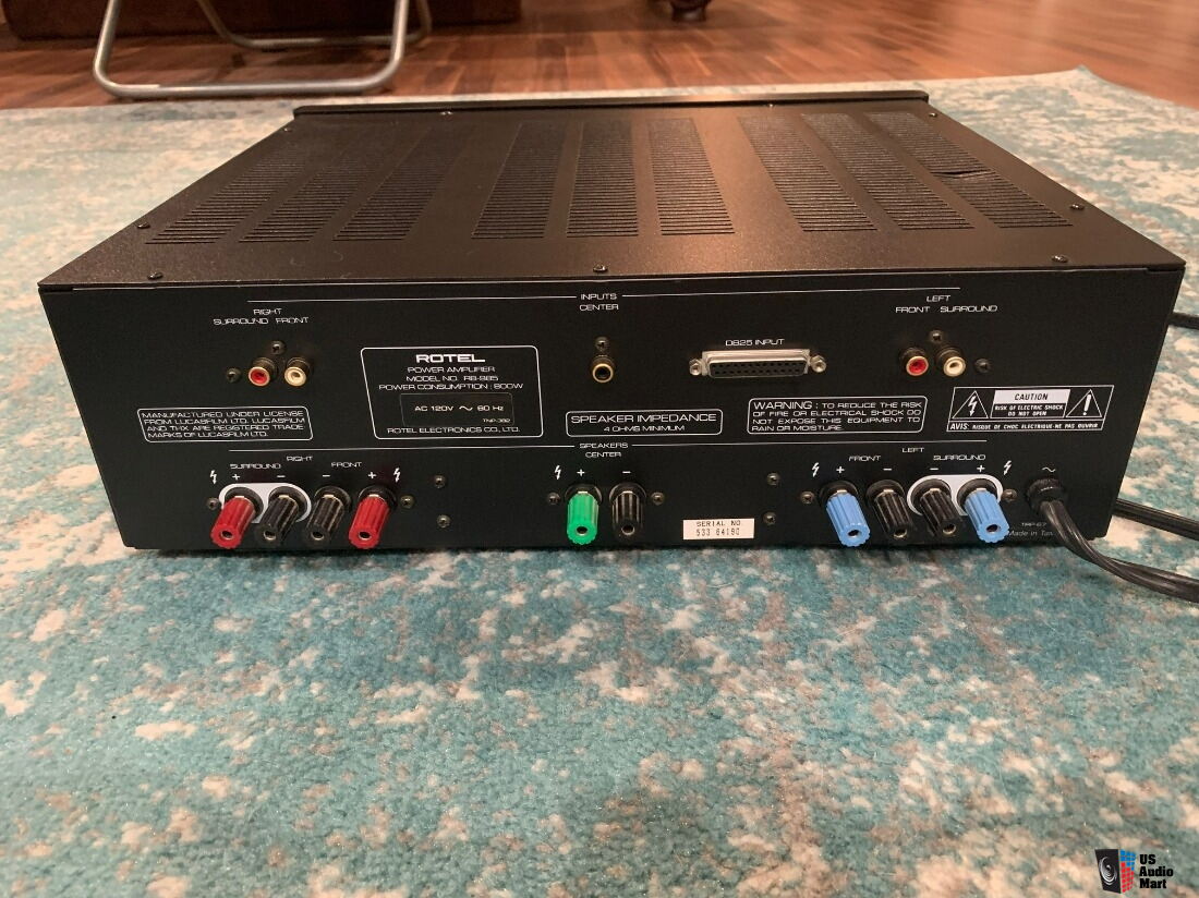 Rotel RB-985 5 channel THX amp Photo #4760447 - US Audio Mart
