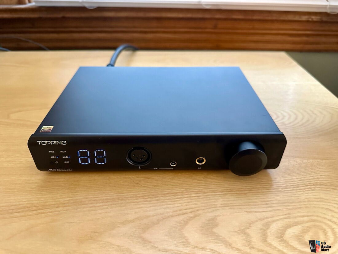 Topping A90 Discrete A90D Headphone Amp & Preamp Preamplifier ...